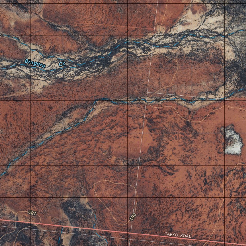 Yowah (7841i) Map by Department of Resources | Avenza Maps