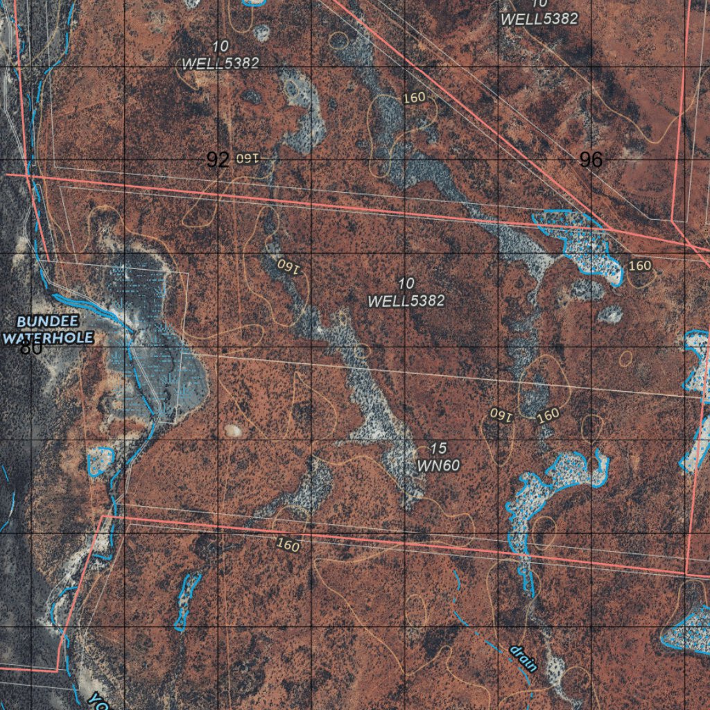 Yowah (7841i) Map by Department of Resources | Avenza Maps