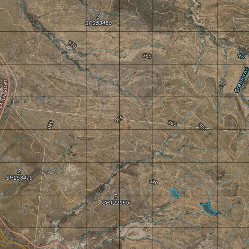 Surbiton (8251i) Map by Department of Resources | Avenza Maps