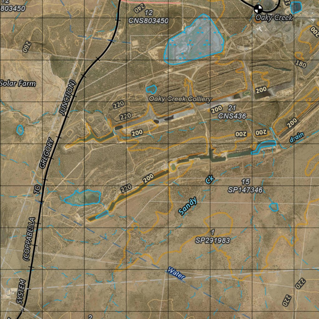 Capella (8551i) Map by Department of Resources | Avenza Maps