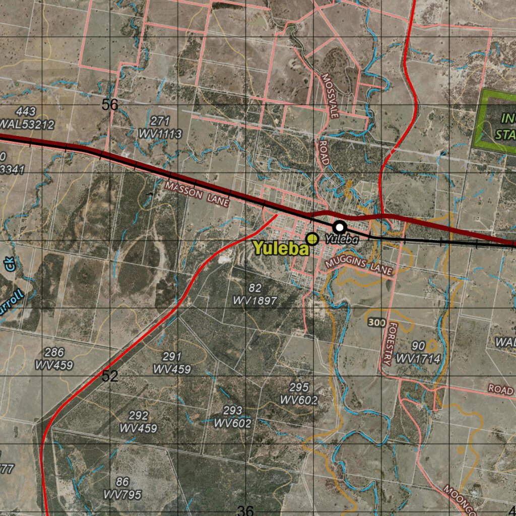 Yuleba (8744i) Map by Department of Resources | Avenza Maps