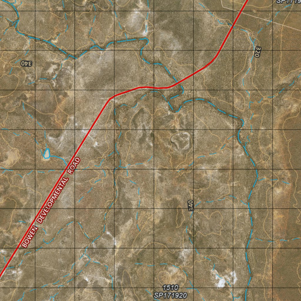 Byerwen (8455i) Map by Department of Resources | Avenza Maps