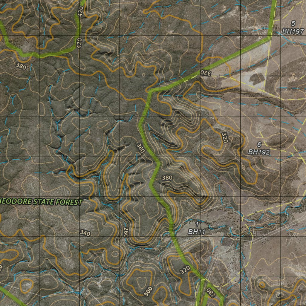 Moura (8848i) Map by Department of Resources | Avenza Maps