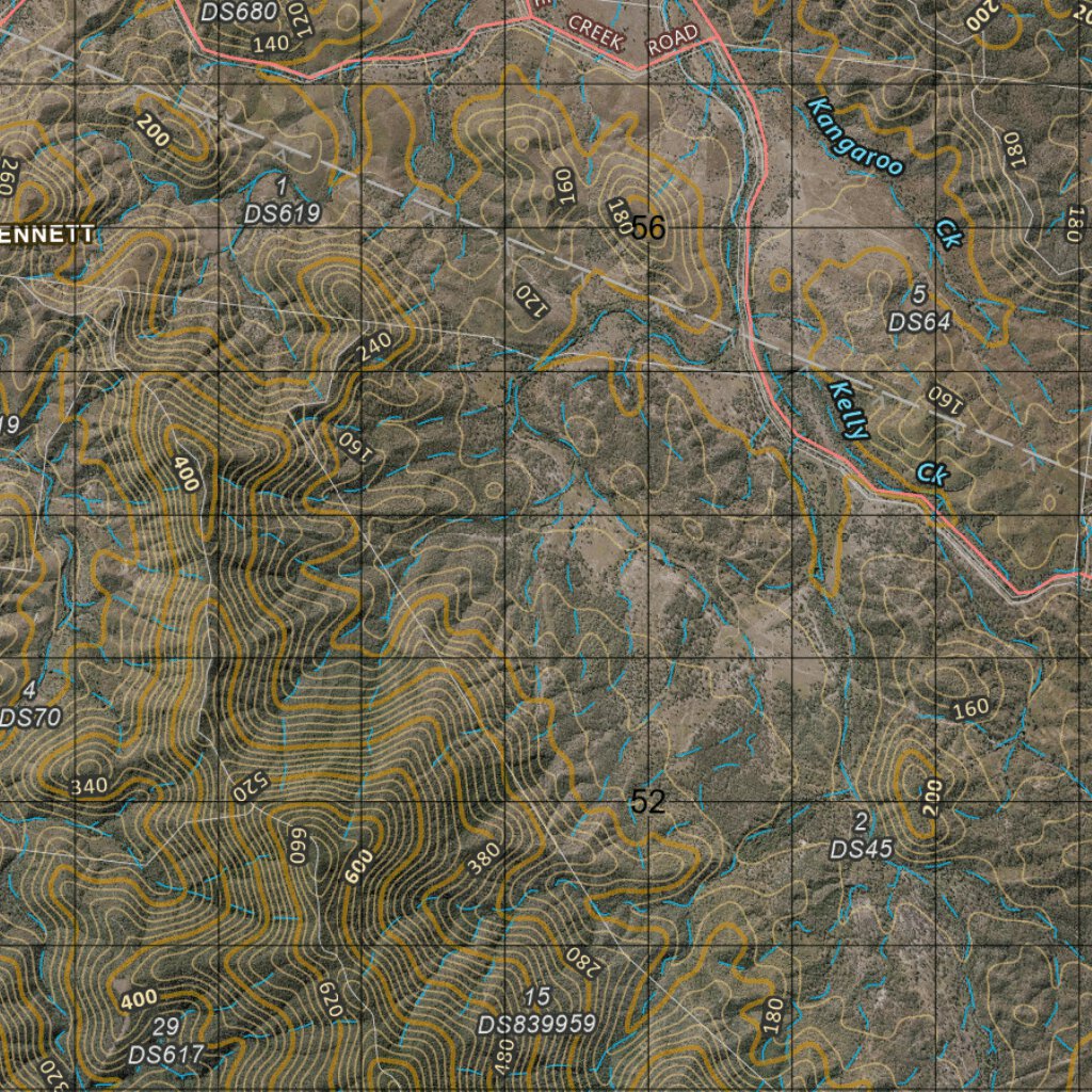 Bajool (9050i) Map by Department of Resources | Avenza Maps
