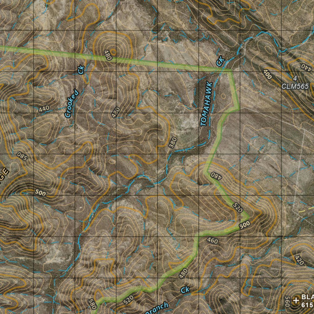 Zig Zag (8351i) Map by Department of Resources | Avenza Maps