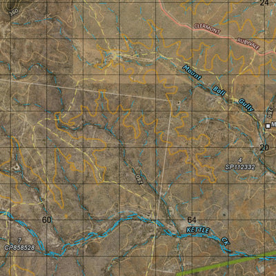 Rubyvale (8451i) Map by Department of Resources | Avenza Maps