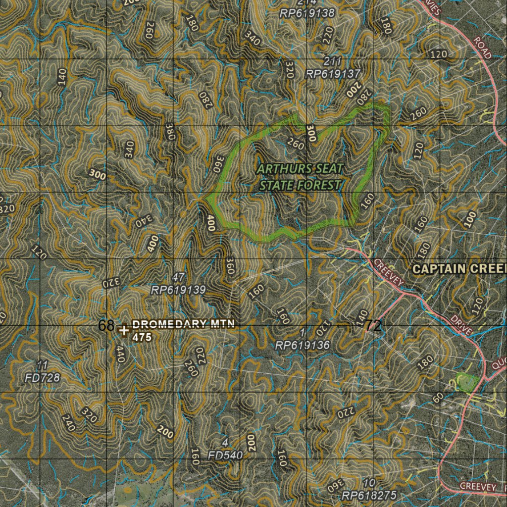 Miriam Vale (9249i) Map by Department of Resources | Avenza Maps