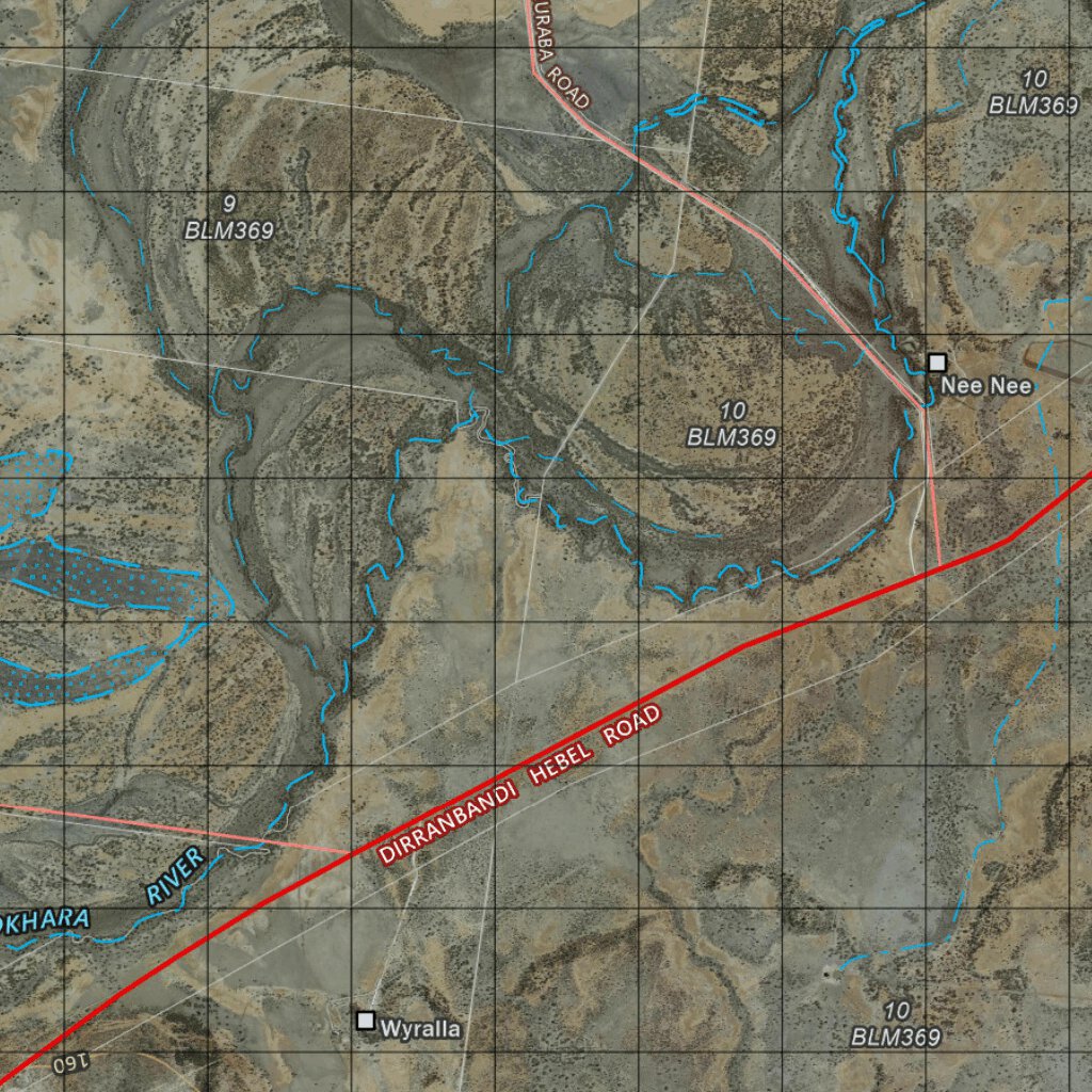 Hebel (8440i) Map by Department of Resources | Avenza Maps