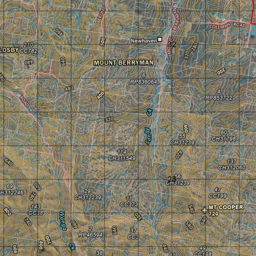 Helidon (9342i) Map by Department of Resources | Avenza Maps