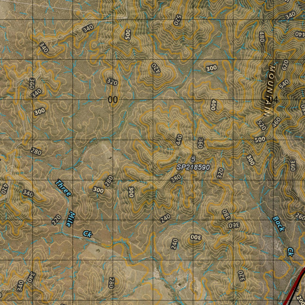 Nebo (8654i) Map by Department of Resources | Avenza Maps
