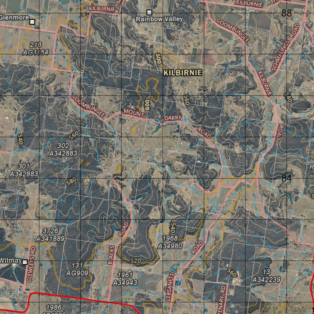 Oakey (9243i) Map by Department of Resources | Avenza Maps