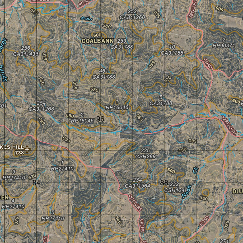 Oakey (9243i) Map by Department of Resources | Avenza Maps