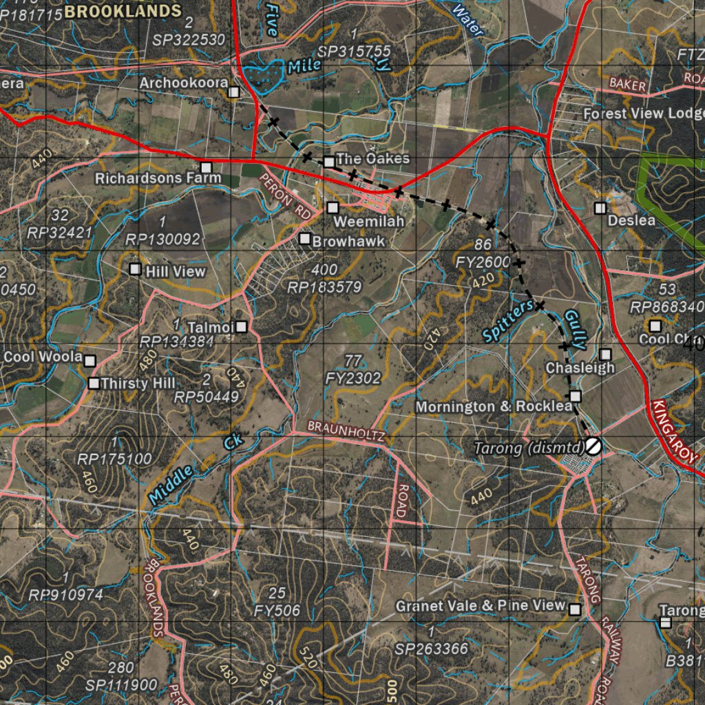 Kingaroy (9244i) Map by Department of Resources | Avenza Maps