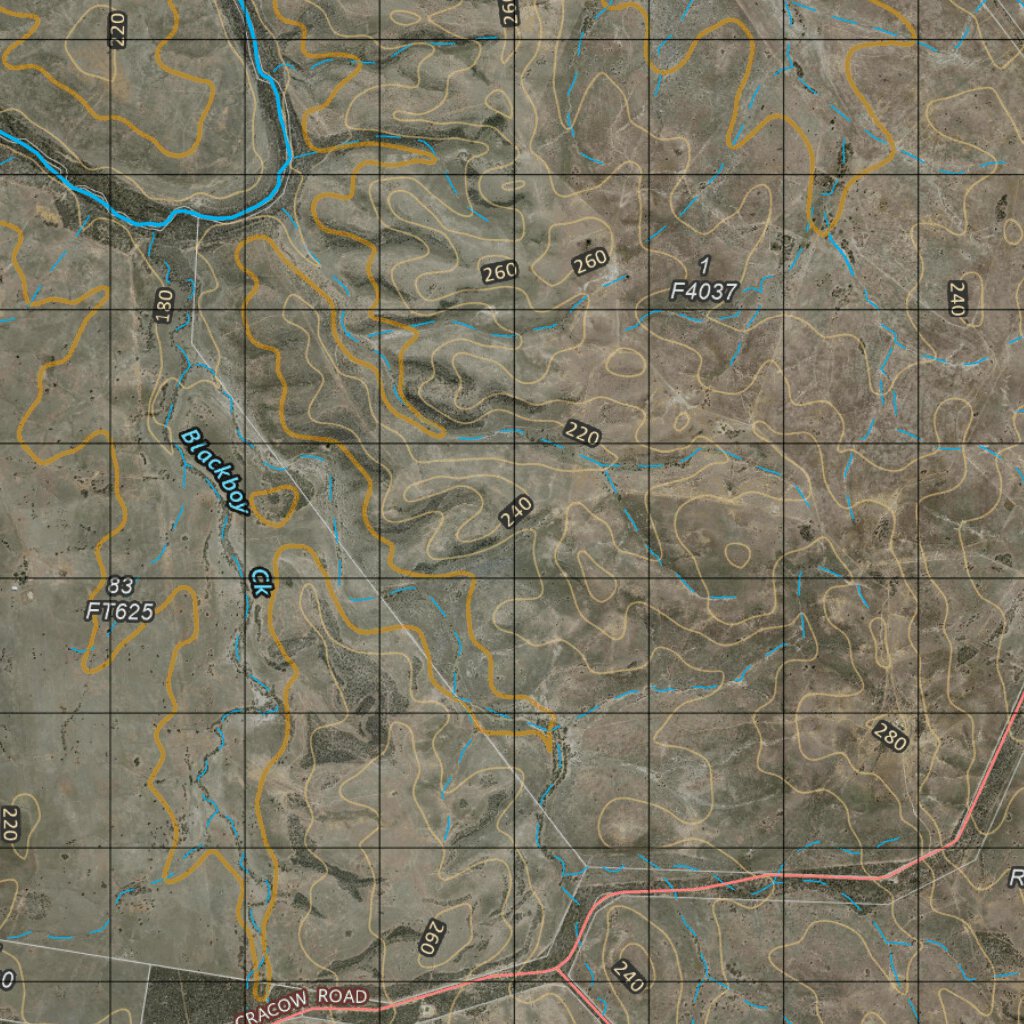Taroom (8846i) Map by Department of Resources | Avenza Maps