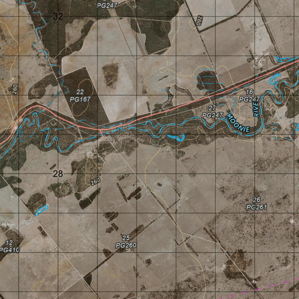 Moonie (8942i) Map by Department of Resources | Avenza Maps