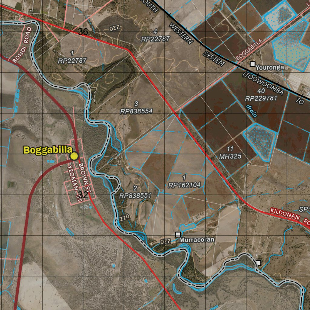 Goondiwindi (8940i) Map by Department of Resources | Avenza Maps