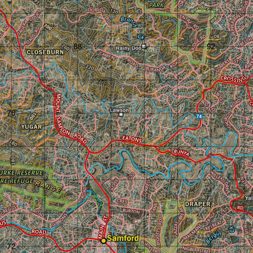 Caboolture (9443i) Map by Department of Resources | Avenza Maps