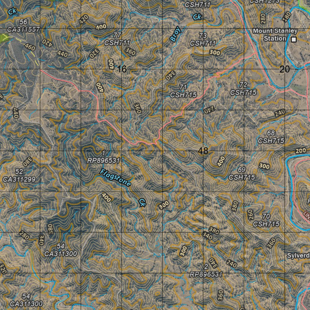 Nanango (9344i) Map by Department of Resources | Avenza Maps