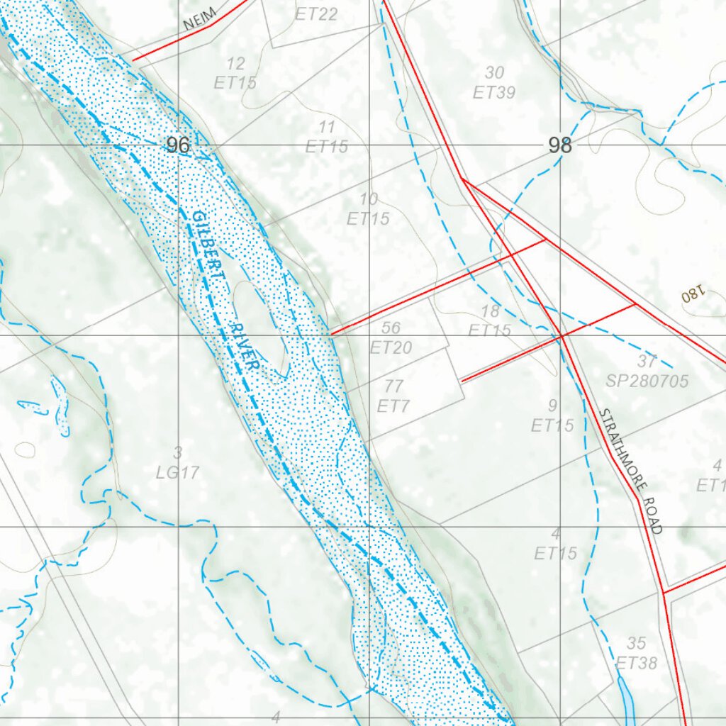 Gilbert River (7461-1) Map by Department of Resources | Avenza Maps