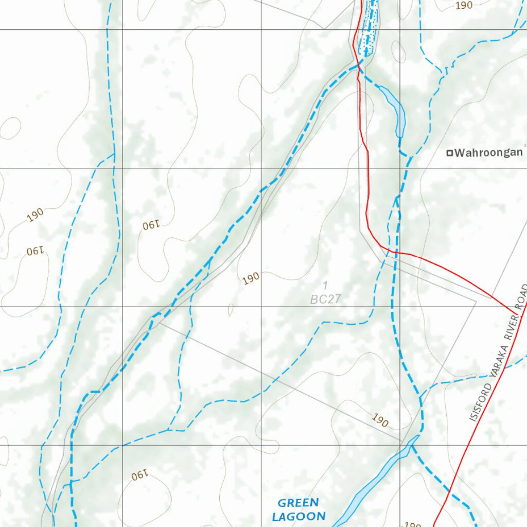Isisford (7749-3) Map by Department of Resources | Avenza Maps