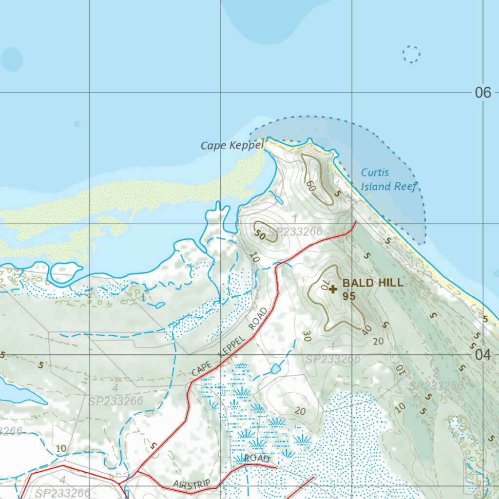 Cape Capricorn (9151-3) Map by Department of Resources | Avenza Maps