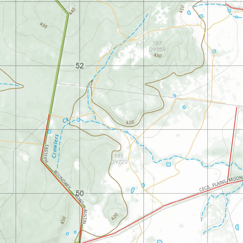 Cecil Plains (9142-4) Map by Department of Resources | Avenza Maps
