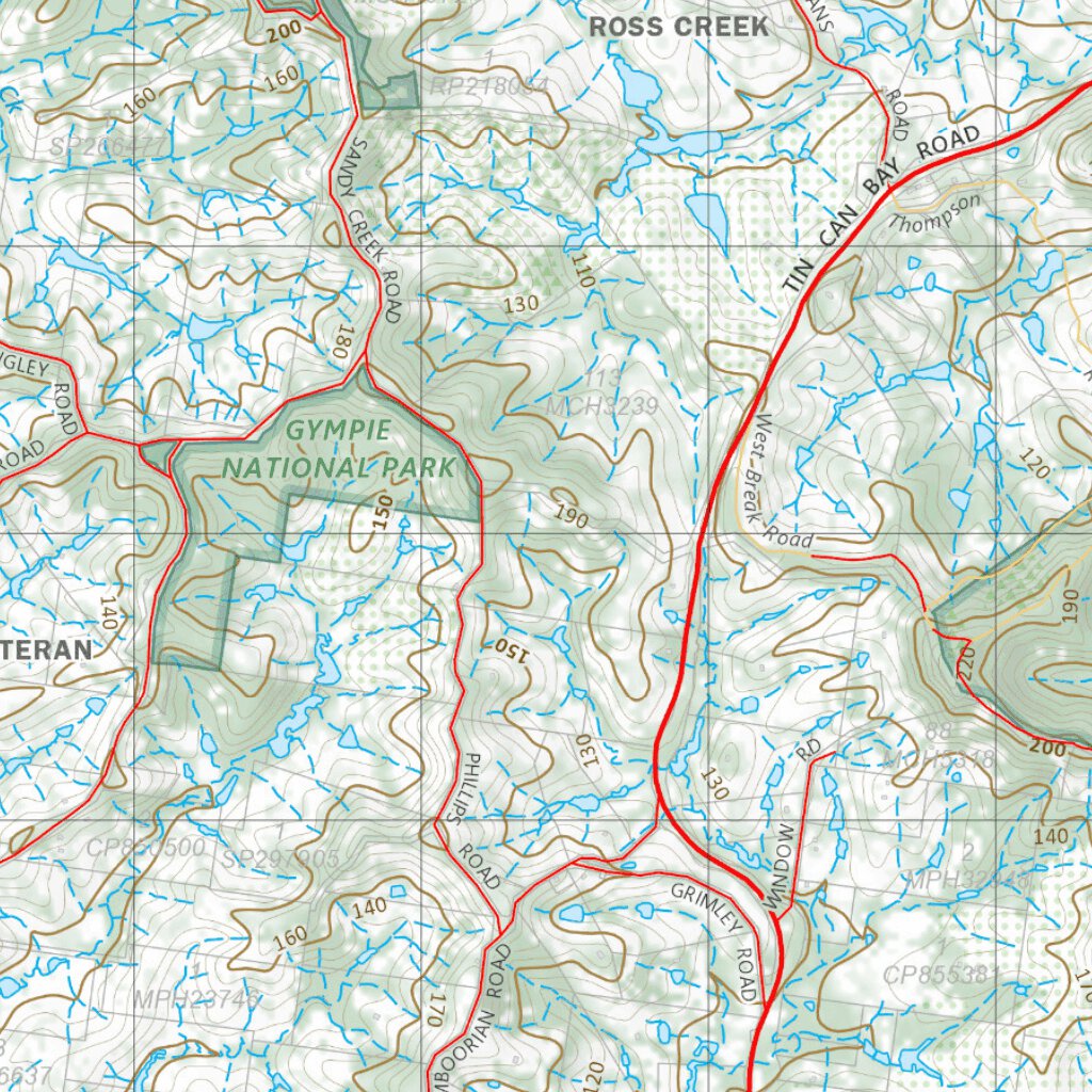 Gympie (9445-4) Map by Department of Resources | Avenza Maps