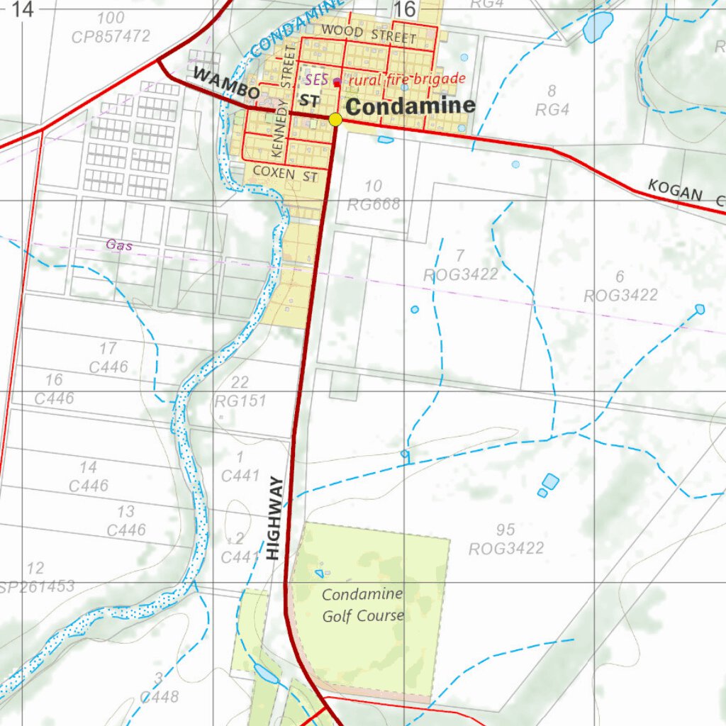 Condamine (8944-3) Map by Department of Resources | Avenza Maps