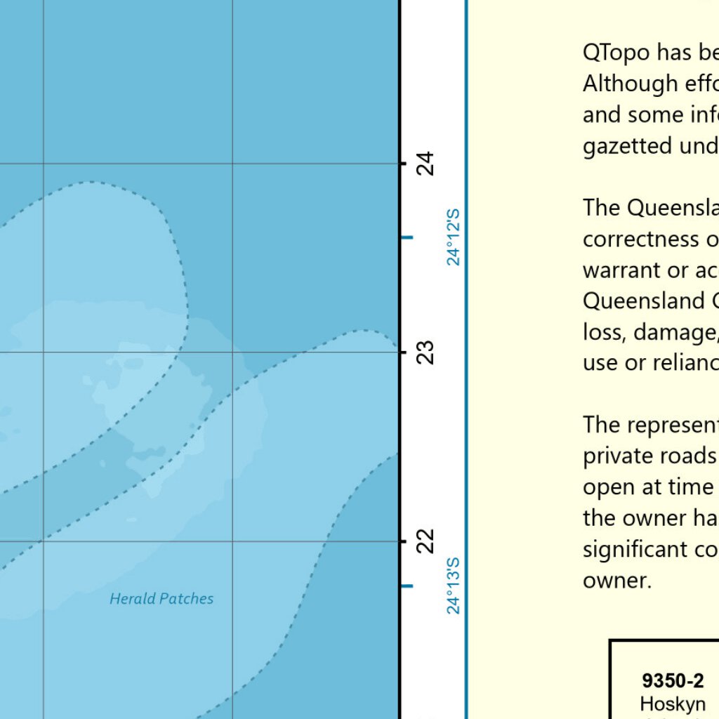 Lady Elliot Island (9449-4) Map by Department of Resources | Avenza Maps
