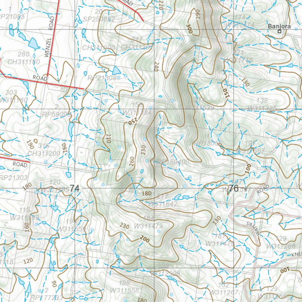 Harrisville (9442-3) Map by Department of Resources | Avenza Maps