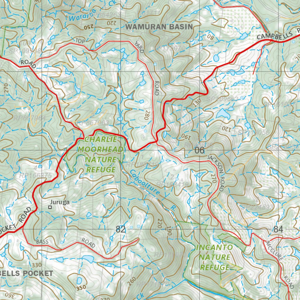 Caboolture (9443-1) Map by Department of Resources | Avenza Maps