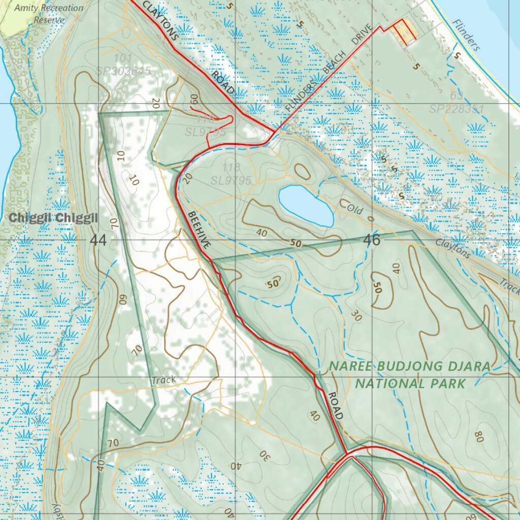 Amity Point (9543-2) Map by Department of Resources | Avenza Maps