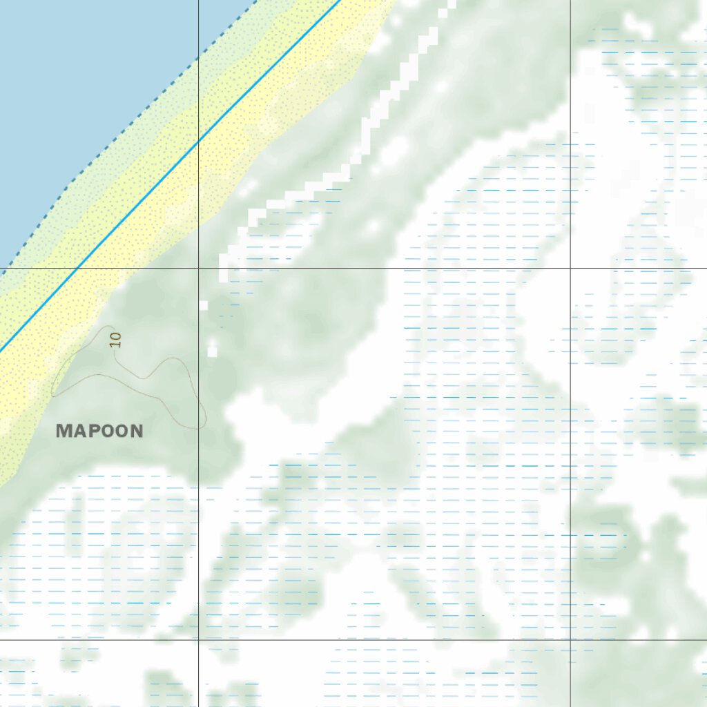 Mapoon (7274-23) Map by Department of Resources | Avenza Maps