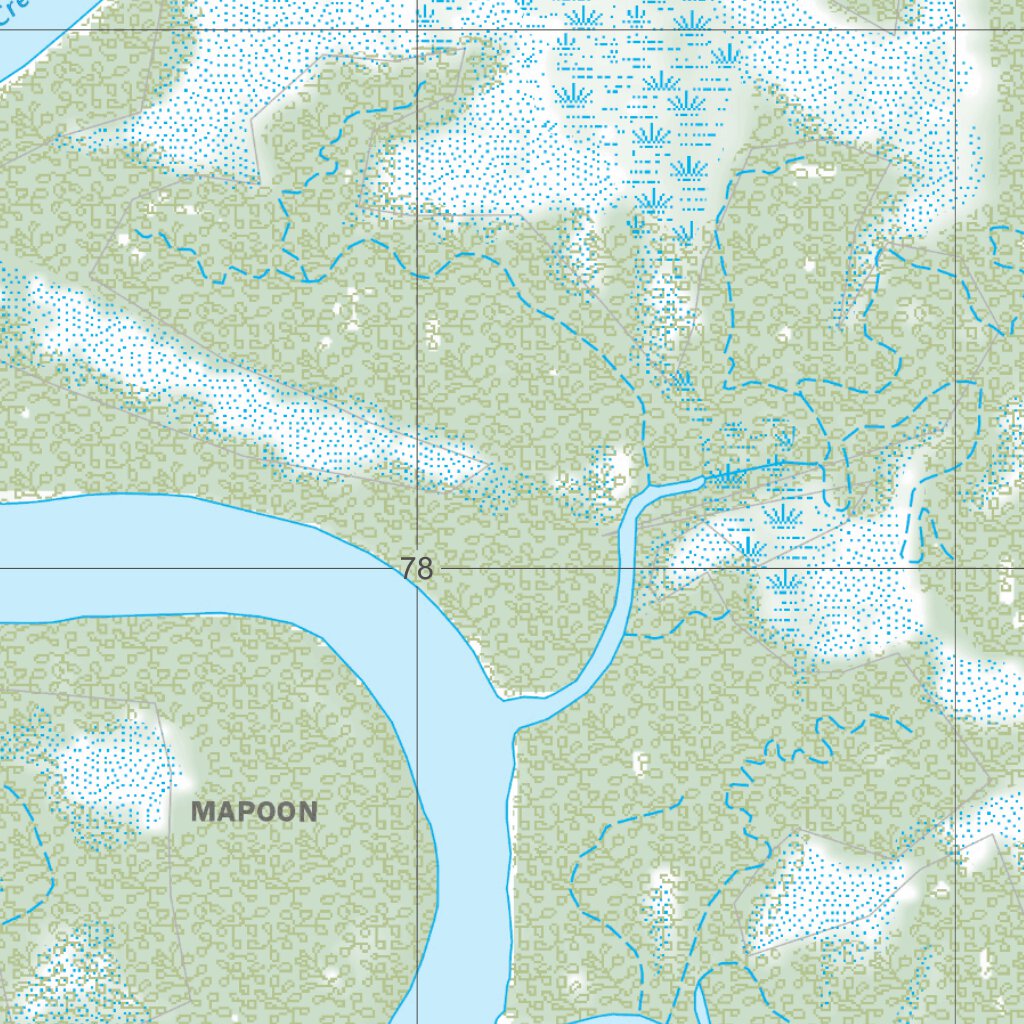 Mapoon (7274-22) Map by Department of Resources | Avenza Maps