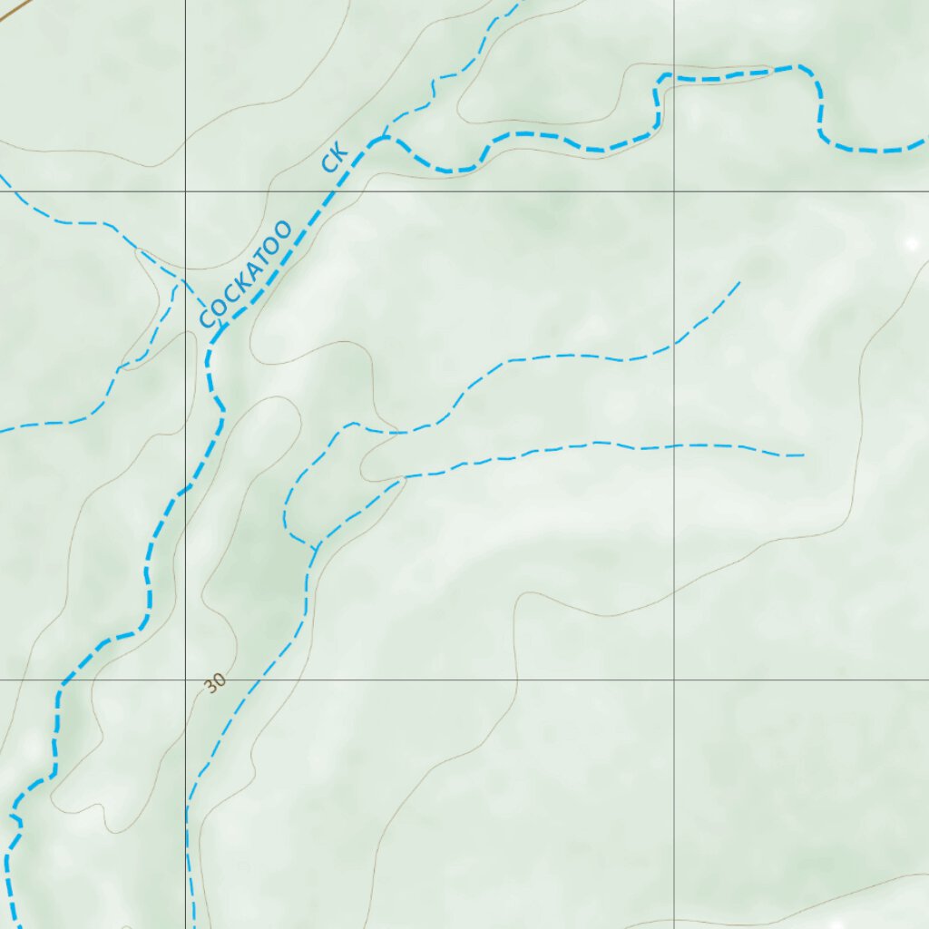 Cockatoo Creek (7374-13) Map by Department of Resources | Avenza Maps