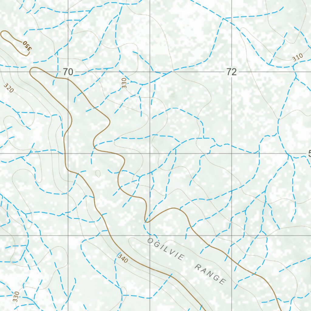 Ogilvie Range (6657-2) Map by Department of Resources | Avenza Maps