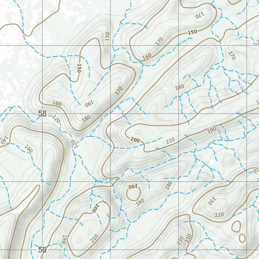 Mount Oscar (6661-3) Map by Department of Resources | Avenza Maps