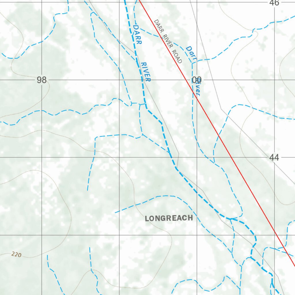 Longreach (7751-4) Map by Department of Resources | Avenza Maps
