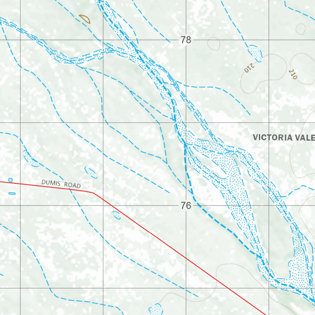 Ted Creek (7459-4) Map by Department of Resources | Avenza Maps