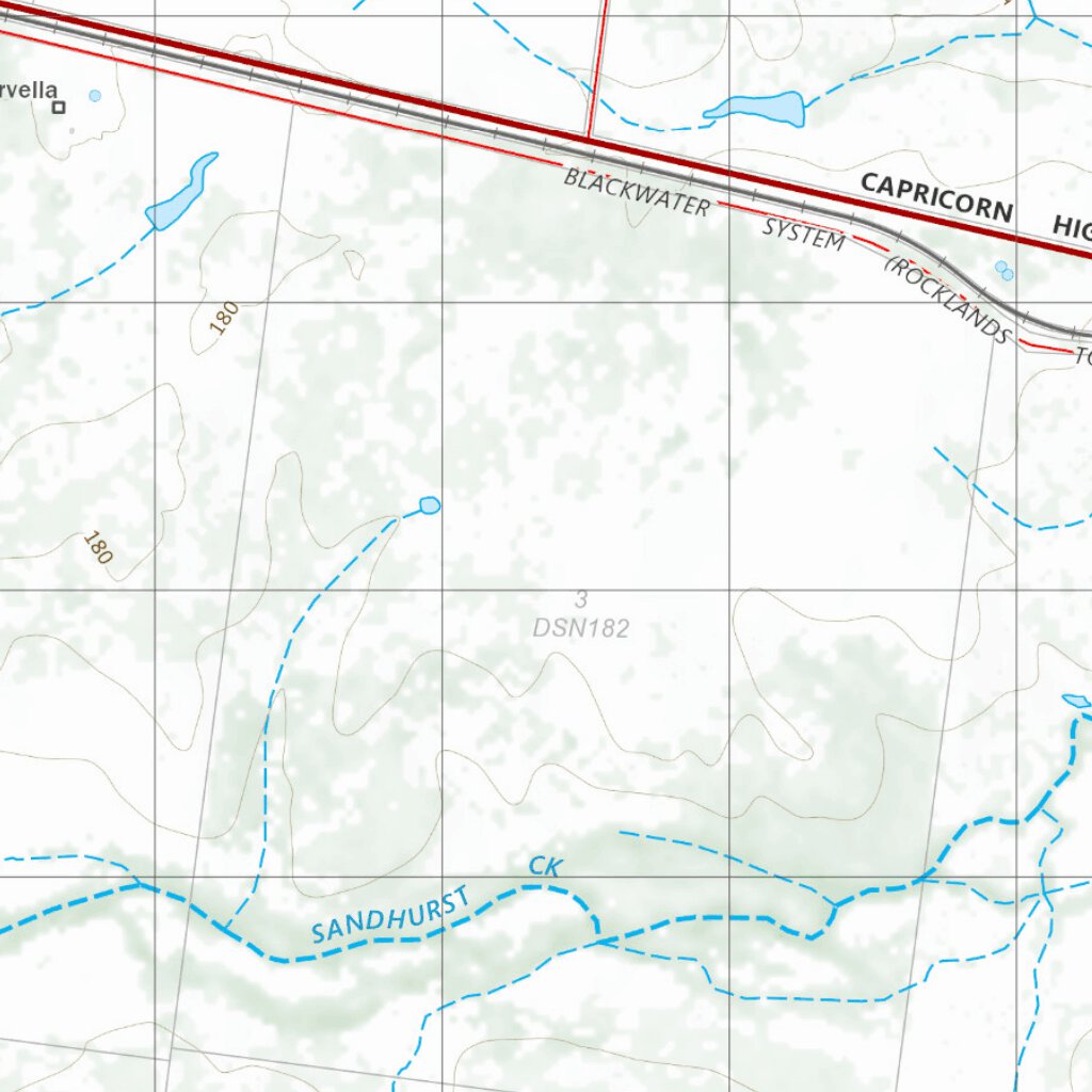 Sandhurst (8550-1) Map by Department of Resources | Avenza Maps