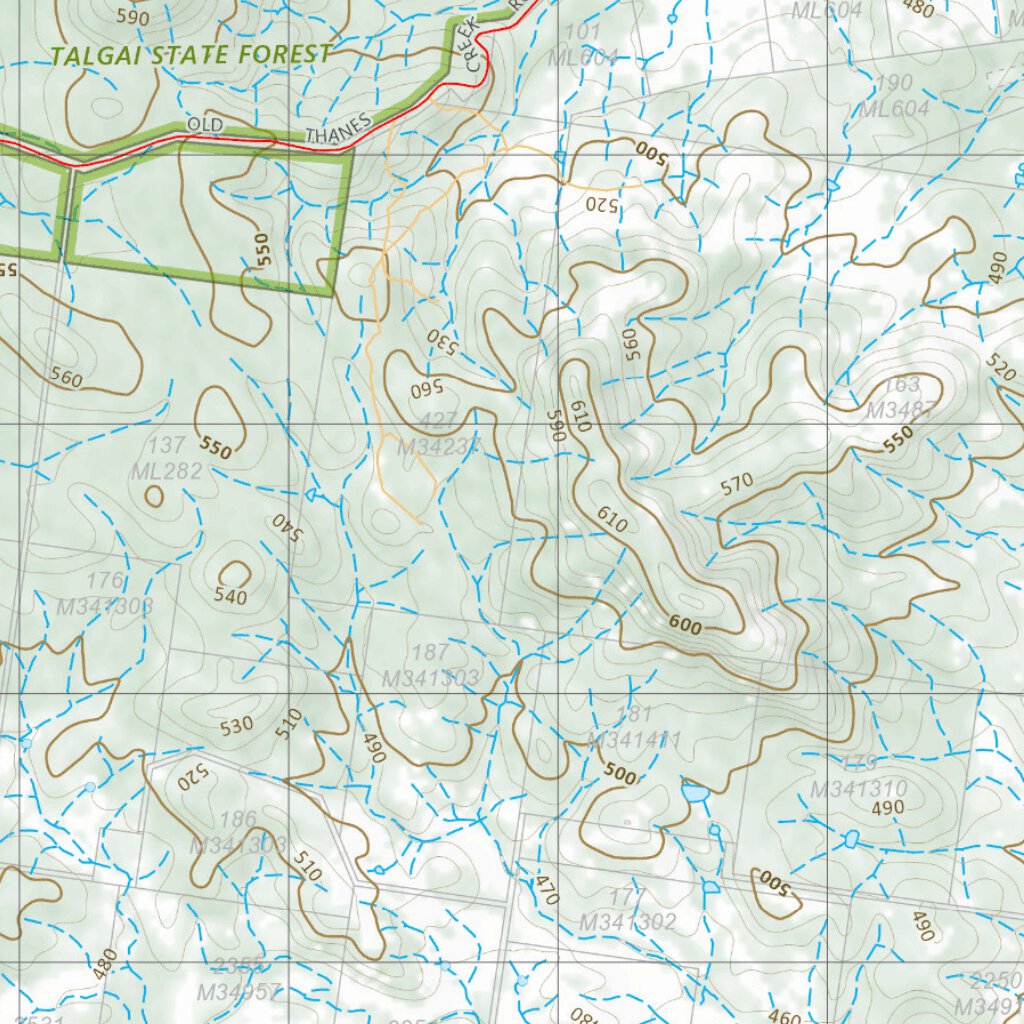 Leyburn (9241-4) Map by Department of Resources | Avenza Maps