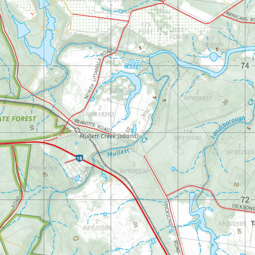 Yandaran (9348-4) Map by Department of Resources | Avenza Maps