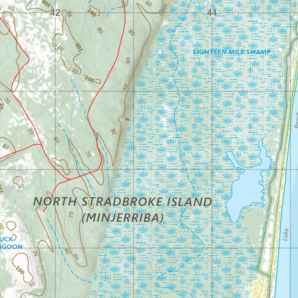 Redland Bay (9542-1) Map by Department of Resources | Avenza Maps