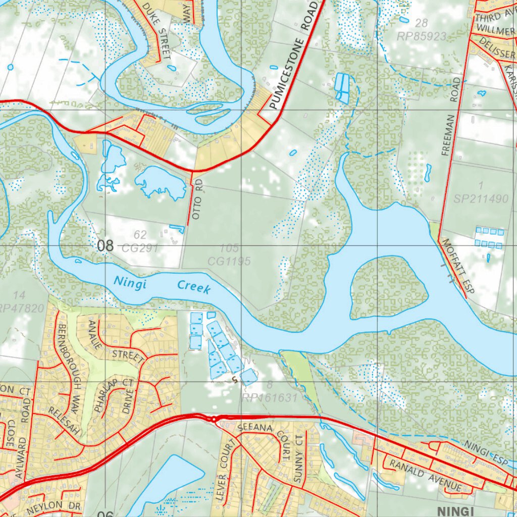 Redcliffe (9543-4) Map by Department of Resources | Avenza Maps