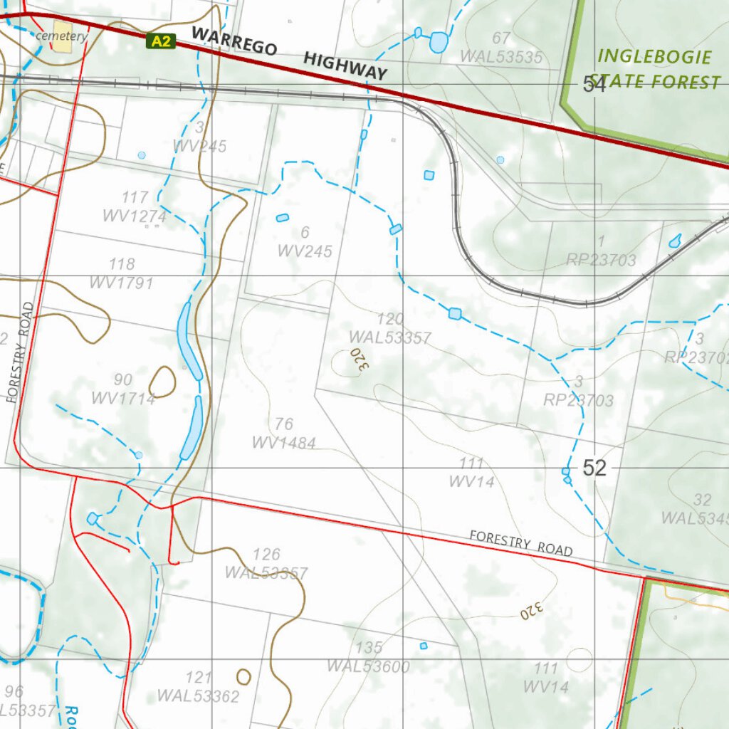 Yuleba (8744-1) Map by Department of Resources | Avenza Maps