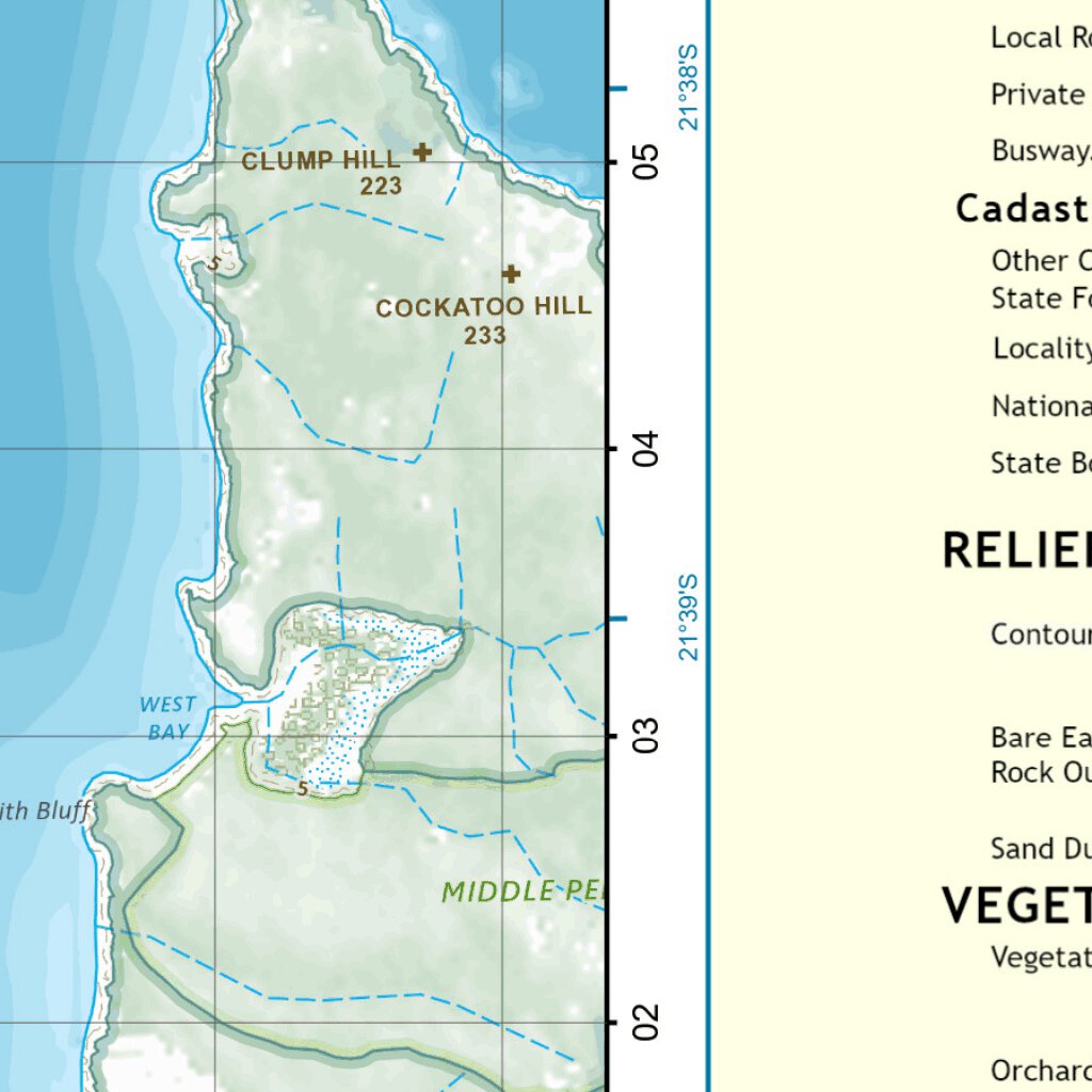 Sphinx Island (8954-4) Map by Department of Resources | Avenza Maps