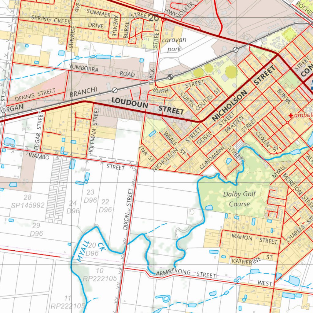 Macalister (9143-4) Map by Department of Resources | Avenza Maps