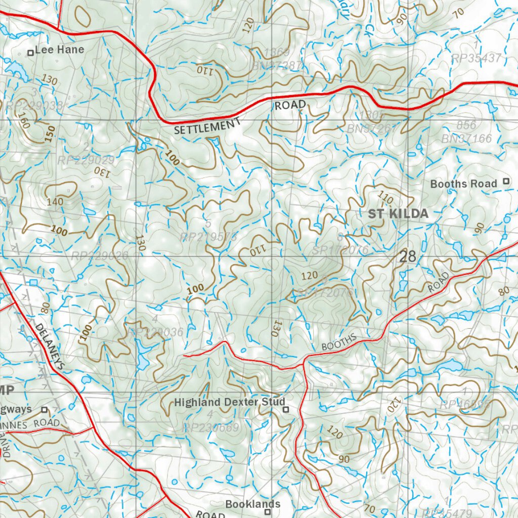Wallaville (9247-1) Map by Department of Resources | Avenza Maps