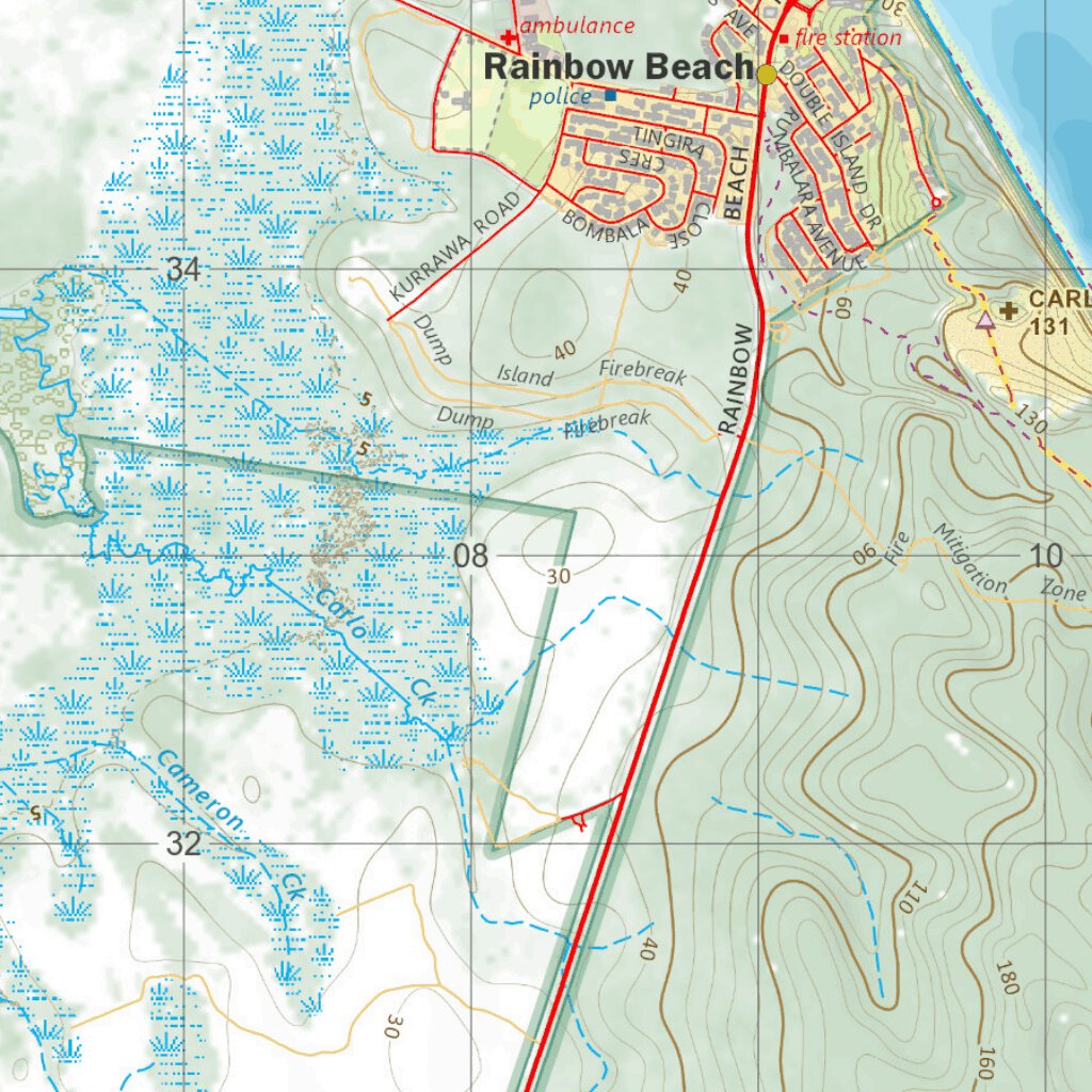 Wide Bay (9546-3) Map by Department of Resources | Avenza Maps