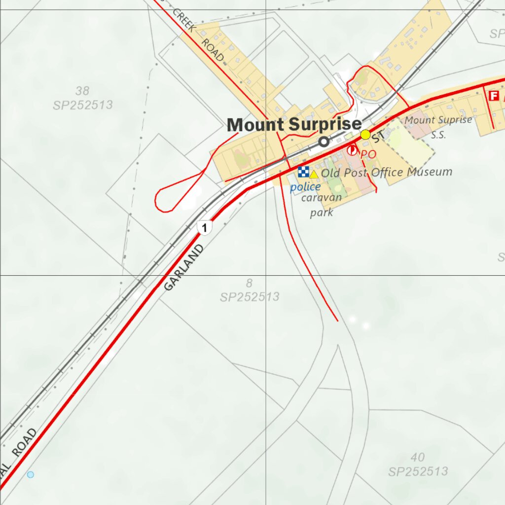 Mount Surprise (7761-13) Map by Department of Resources | Avenza Maps